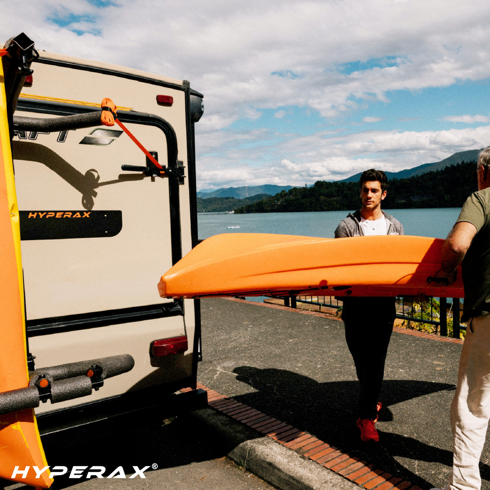 HYPERAX Iridium Hitch | RV Proved Hitch Mounted Kayak Rack for RV ...