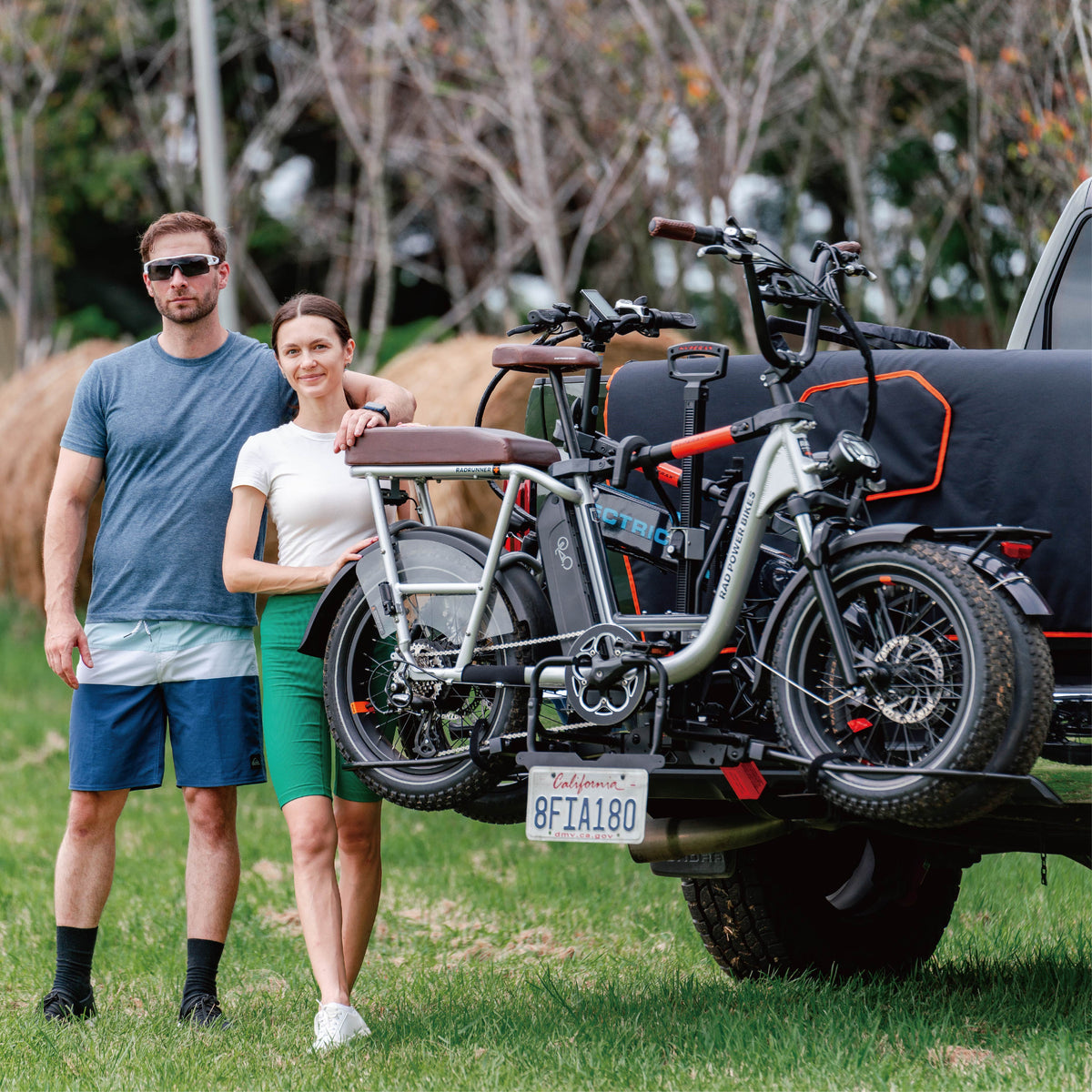 Hyperax Patented Back Saver E-Bike Ramp with License Plate Holder ...